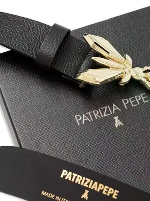 Patrizia Pepe Logo Plaque Belt