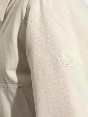 Moncler Zip-up Bomber Jacket - Neutrals