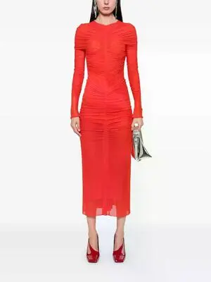MUGLER Ruched Bodysuit