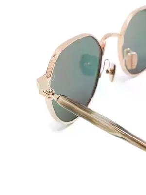 AKONI Round-frame Sunglasses
