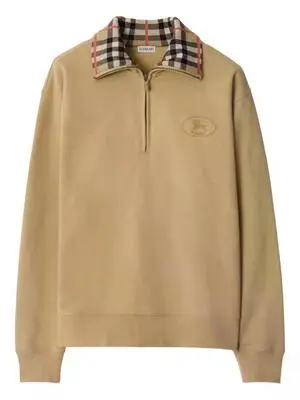 Burberry Cotton Zip-up Sweatshirt