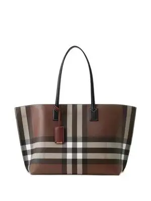 Burberry Medium Check Tote Bag