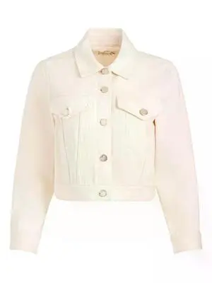 Alice + Olivia Lana Denim Jacket