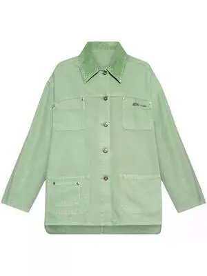 Blumarine Patch-pocket Shirt Jacket