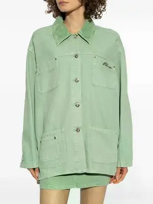 Blumarine Patch-pocket Shirt Jacket
