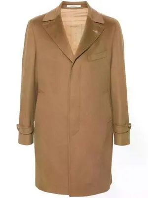 Tagliatore Straight Hem Coats For Men