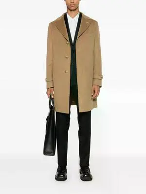 Tagliatore Virgin Wool Thomas Coat - Neutrals