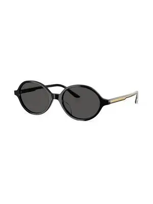 Oliver Spencer Round Frame Sunglasses - Black
