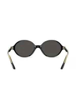 Oliver Spencer Round Frame Sunglasses - Black