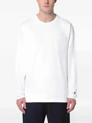 Champion Logo-appliqué T-shirt - White