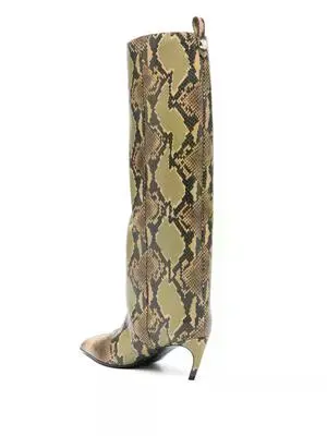 Attico 70mm Leather Boots