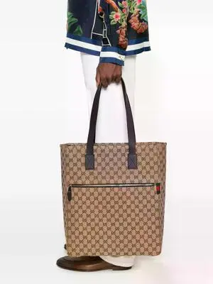 Gucci Large Gg Tote Bag - Neutrals