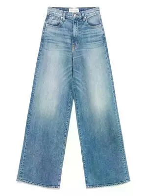 SLVRLAKE Eva Wide Leg Jeans - Blue