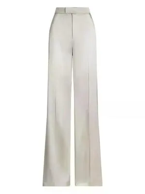 Ralph Lauren Satin Tailored Trousers - Neutrals