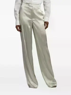 Ralph Lauren Satin Tailored Trousers - Neutrals