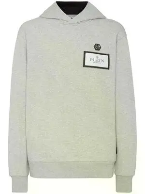 Philipp Plein Appliqué Hooded Sweatshirt