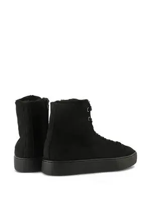 HOGL Teddy Shearling-trimmed Lace-up Boots