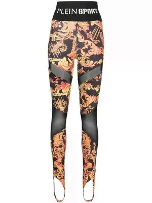Plein Sport Printed Leggings