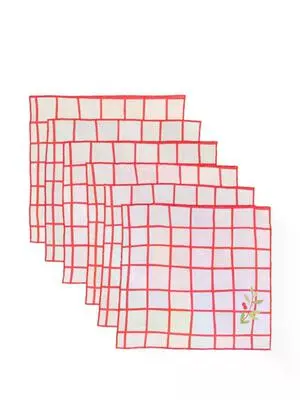 BAMBAH Amore Napkins - Red