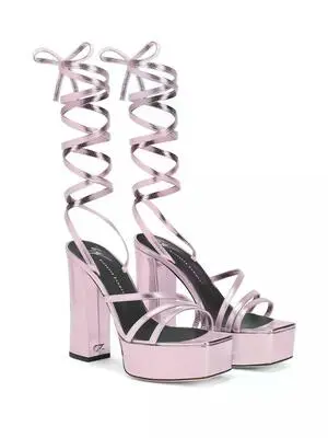 GIUSEPPE ZANOTTI 120mm Flavienne Platform Sandals