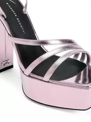 GIUSEPPE ZANOTTI 120mm Flavienne Platform Sandals