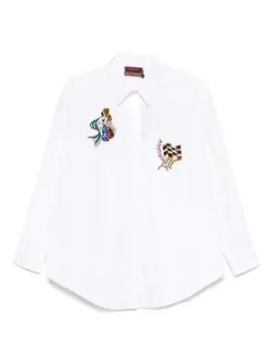 ALEMAIS Cotton Button-down Shirt - White