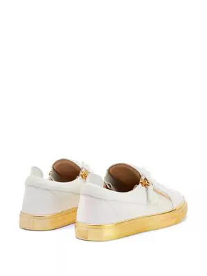 GIUSEPPE ZANOTTI Gail Leather Sneakers - White