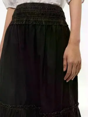 GANNI Panelled A-line Skirt