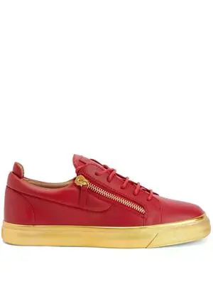 GIUSEPPE ZANOTTI Frankie Double-zip Low-top Sneakers