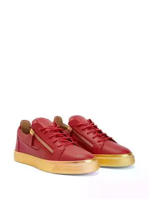GIUSEPPE ZANOTTI Frankie Double-zip Low-top Sneakers