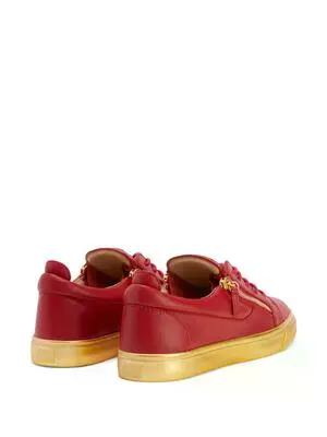 GIUSEPPE ZANOTTI Frankie Double-zip Low-top Sneakers