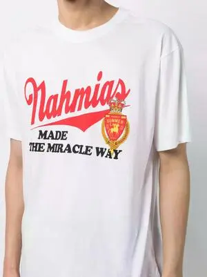 NAHMIAS Logo-print Cotton T-shirt
