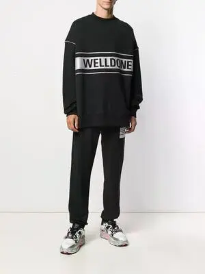 We11Done Logo Print Sweatshirt