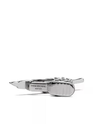 Thom Browne Feather-motif Brooch