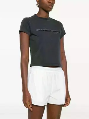 Alexander Wang Logo-print Cotton T-shirt