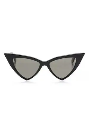 Alexander McQueen Cat-eye Frame Sunglasses - Black