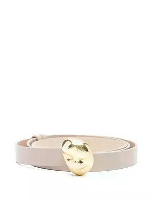 Fabiana Filippi Leather Belt - Grey