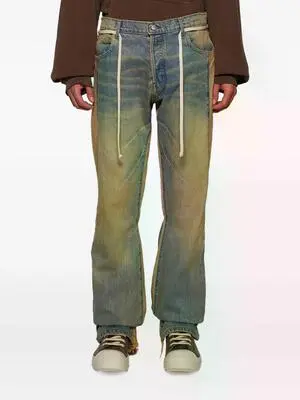RRR123 Distressed Drawstring Jeans