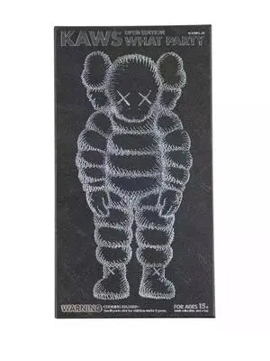 KAWS What Party Figure - Black