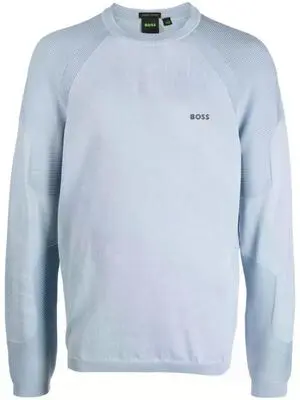 BOSS Perform-x Crew Neck Sweatshirt - Blue