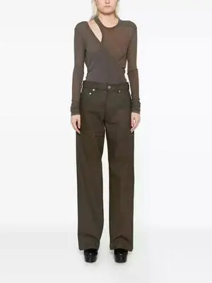 Rick Owens Geth Wide Leg Jeans