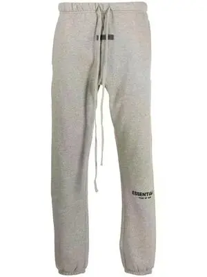 Fear Of God Logo-print Track Pants - Grey
