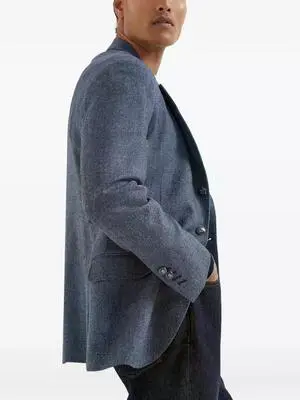 Brunello Cucinelli Cavallo Wool-blend Blazer