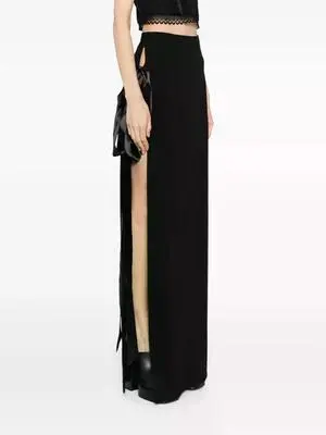 ISABEL SANCHIS Flared Skirt With Side Slit