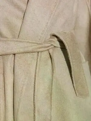 Max Mara Ludmilla Belted Wrap Coat - Neutrals