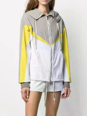 Lorena Antoniazzi Colour-block Hooded Jacket