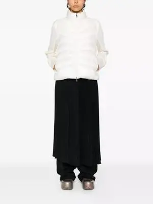 Moncler Padded Wool Cardigan - Neutrals
