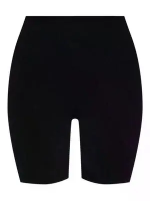 HEIST High-waisted Knee-length Shorts - Black