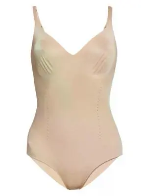HEIST V-neck Bodysuit - Neutrals