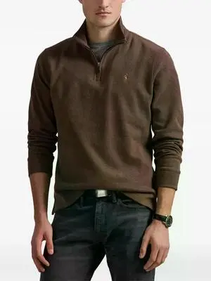 Polo Ralph Lauren Embroidered-logo Polo Shirt - Brown